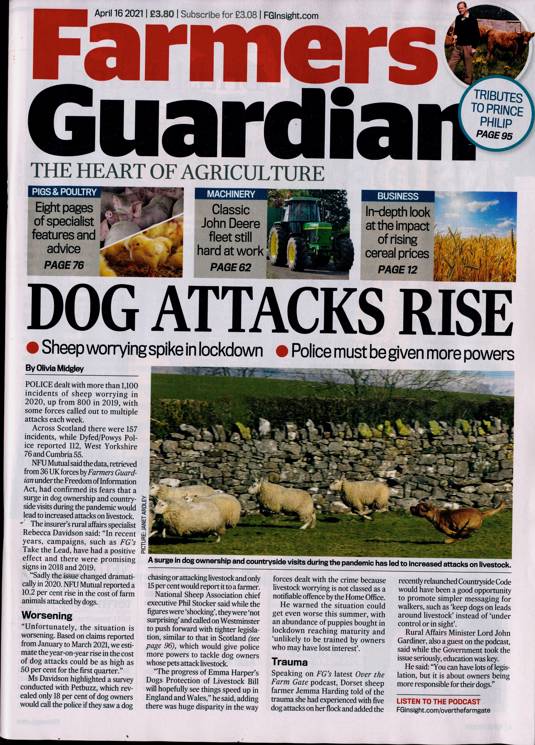 Farmers Guardian Magazine Subscription | Buy at Newsstand.co.uk ...