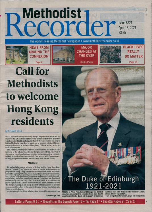 Methodist Recorder Magazine Subscription | Buy at Newsstand.co.uk ...