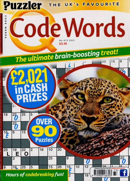 Puzzler Q Code Words Magazine Subscription | Buy at Newsstand.co.uk ...