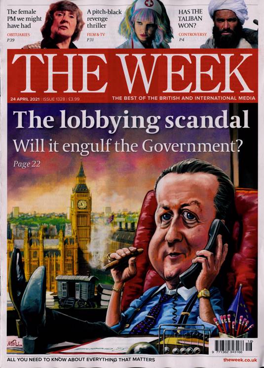 Cover of the week magazine - powentrust