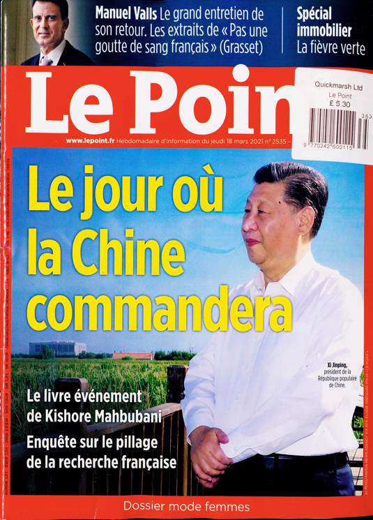 Le Point Magazine Subscription | Buy at Newsstand.co.uk | French