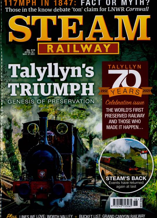 Steam Railway Magazine Subscription | Buy at Newsstand.co.uk | Railways