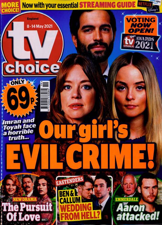 Tv Choice England Magazine Subscription | Buy at Newsstand.co.uk | TV ...