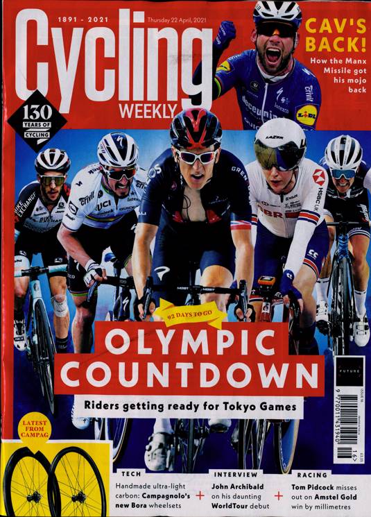 Cycling Weekly Magazine Subscription | Buy at Newsstand.co.uk | Cycling