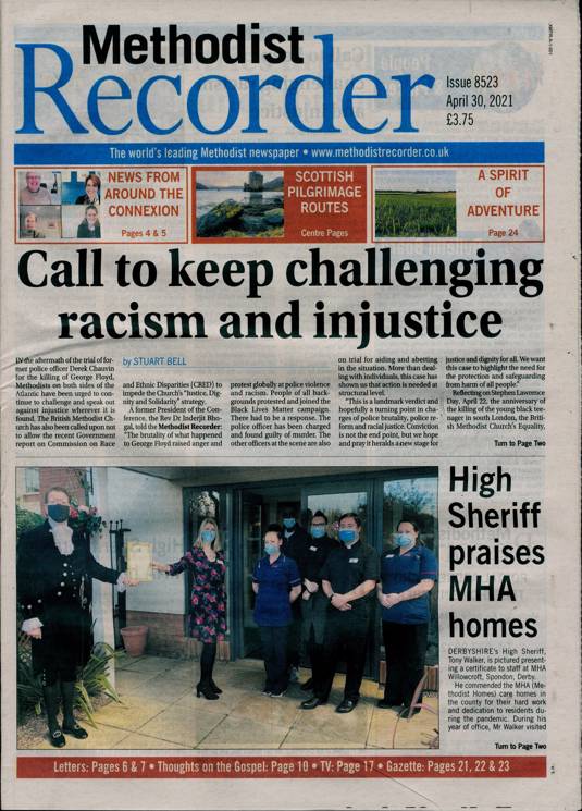 Methodist Recorder Magazine Subscription | Buy at Newsstand.co.uk ...