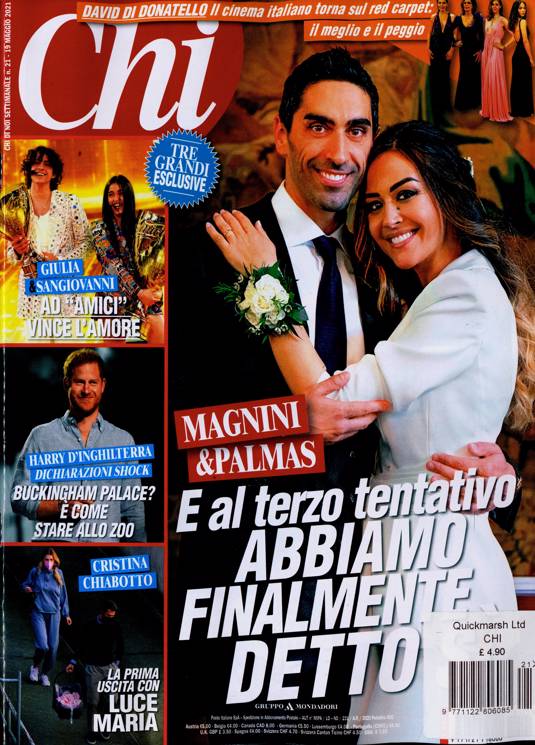 Chi Magazine Subscription | Buy at Newsstand.co.uk | Italian