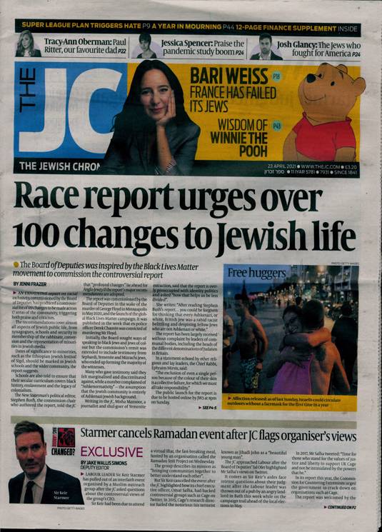 Jewish Chronicle Magazine Subscription | Buy at Newsstand.co.uk | Religion