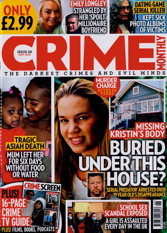 Crime Monthly Magazine Subscription | Buy at Newsstand.co.uk | Crime
