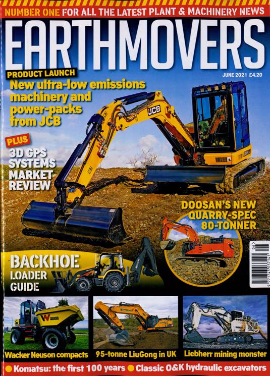 Earthmovers Magazine Subscription | Buy at Newsstand.co.uk | Construction