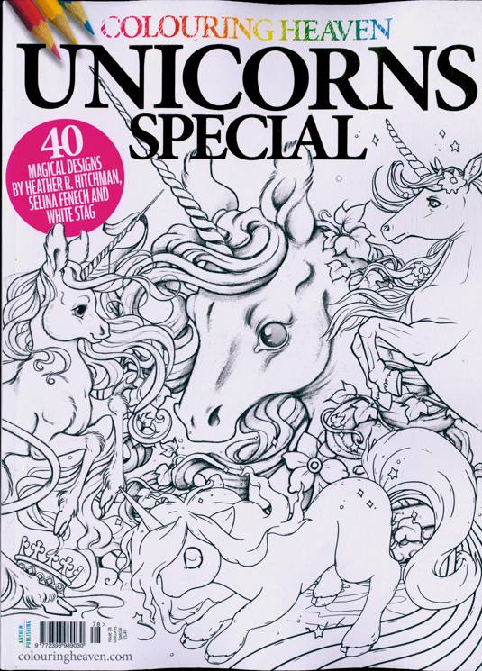 Colouring Heaven Magazine Subscription | Buy at Newsstand.co.uk | Colouring