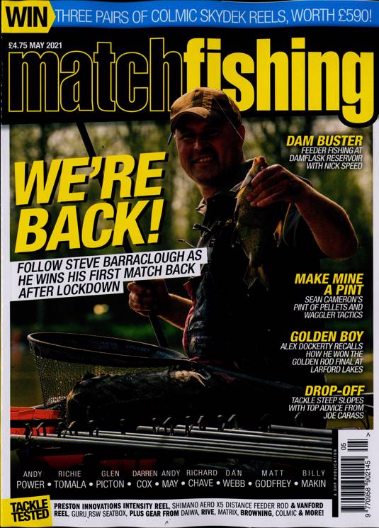 Match Fishing Magazine Subscription | Buy at Newsstand.co.uk | Coarse ...