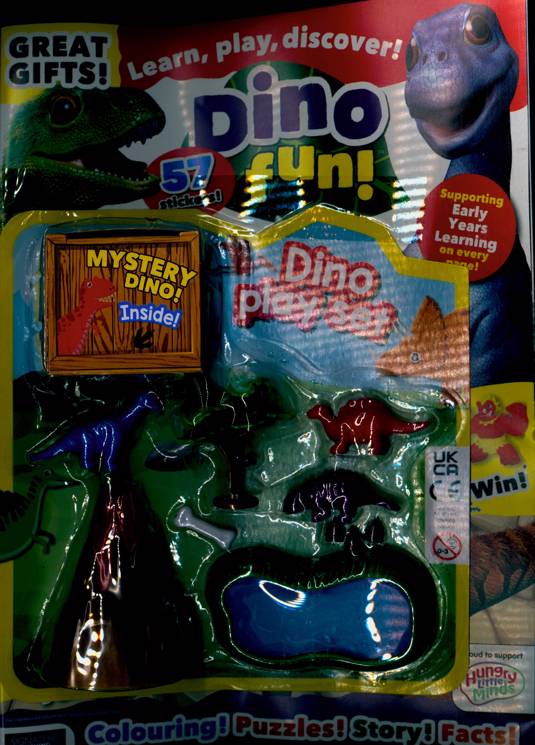 Dino Fun Magazine Subscription | Buy at Newsstand.co.uk | Pre School