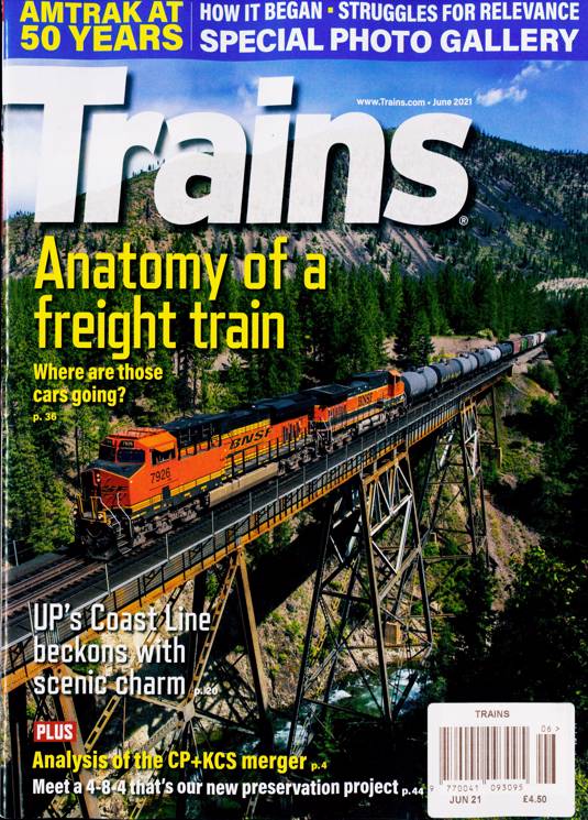 Trains Magazine Subscription | Buy at Newsstand.co.uk | Railways