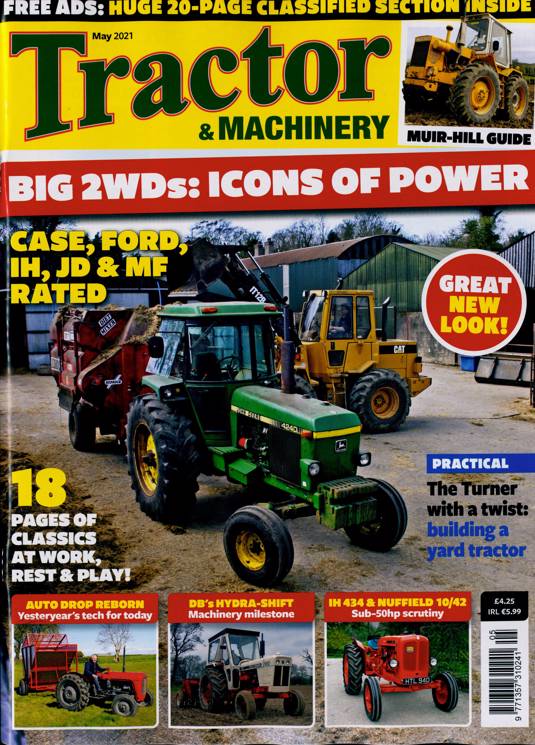 Tractor And Machinery Magazine Subscription | Buy at Newsstand.co.uk ...
