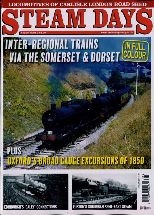 Steam Days Magazine Subscription | Buy at Newsstand.co.uk | Railways
