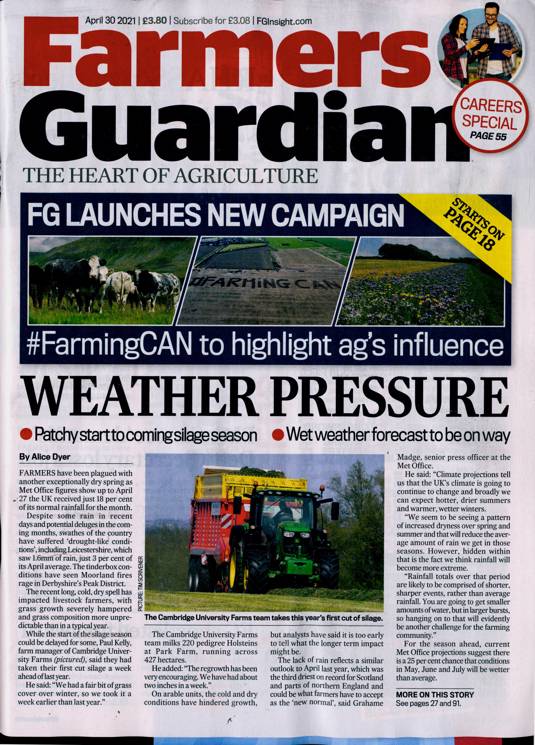 Farmers Guardian Magazine Subscription | Buy at Newsstand.co.uk ...