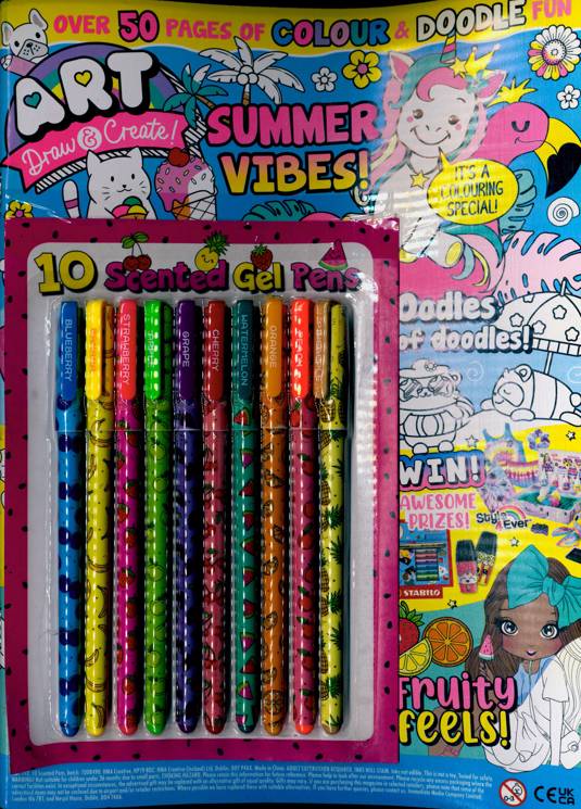 Art Draw And Create Magazine Subscription | Buy at Newsstand.co.uk ...