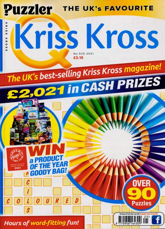 Puzzler Q Kriss Kross Magazine Subscription | Buy at Newsstand.co.uk ...