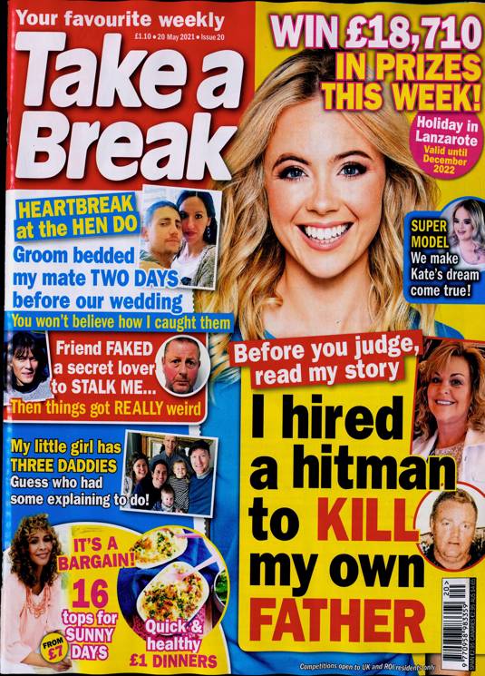Take A Break Magazine Subscription Buy At Newsstand co uk Women s Take A Break Magazine Subscription Buy At Newsstand co uk Women s