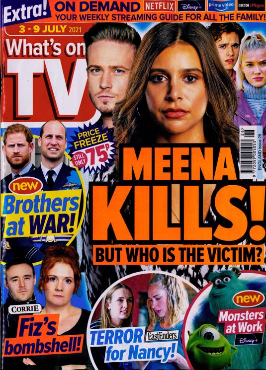 Whats On Tv England Magazine Subscription | Buy at Newsstand.co.uk ...