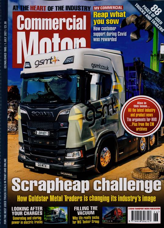 Commercial Motor Magazine Subscription | Buy at Newsstand.co.uk | Trucking