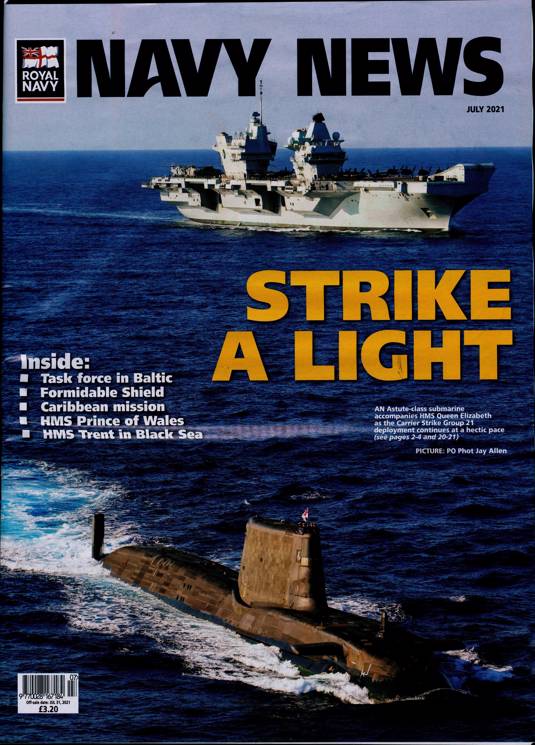 Navy News Magazine Subscription | Buy at Newsstand.co.uk | Military