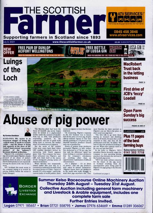 Scottish Farmer Magazine Subscription | Buy at Newsstand.co.uk ...
