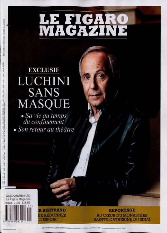Le Figaro Magazine Subscription | Buy at Newsstand.co.uk | French