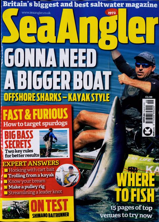 Sea Angler Magazine Subscription | Buy at Newsstand.co.uk | Sea Fishing