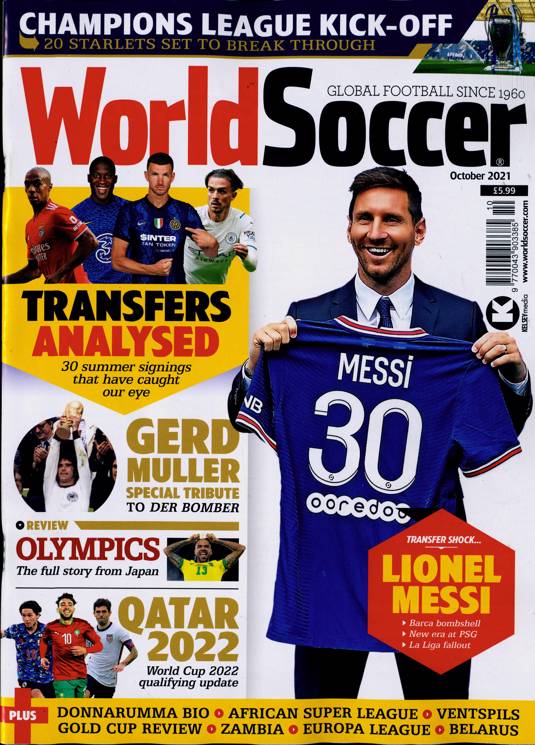 World Soccer Magazine Subscription | Buy at Newsstand.co.uk | Football