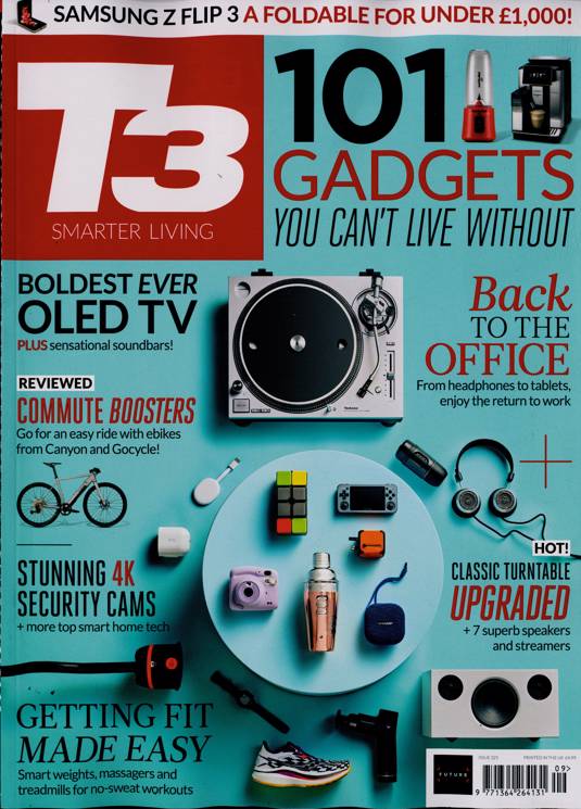 T3 Magazine Subscription | Buy at Newsstand.co.uk | Tech & Gadget