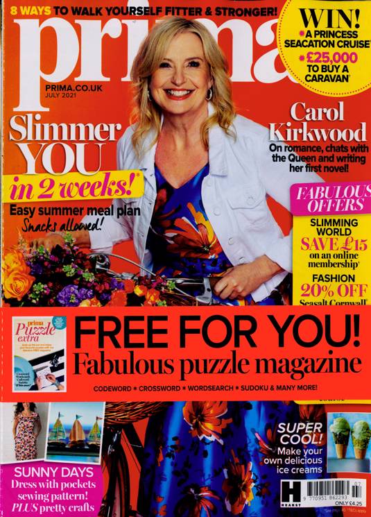 Prima Magazine Subscription | Buy at Newsstand.co.uk | Women's Lifestyle