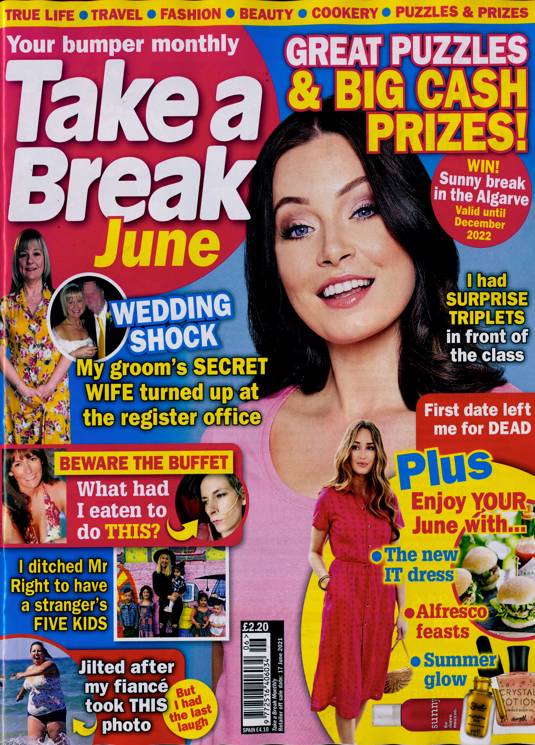 Take A Break Monthly Magazine Subscription | Buy at Newsstand.co.uk | Women's Lifestyle