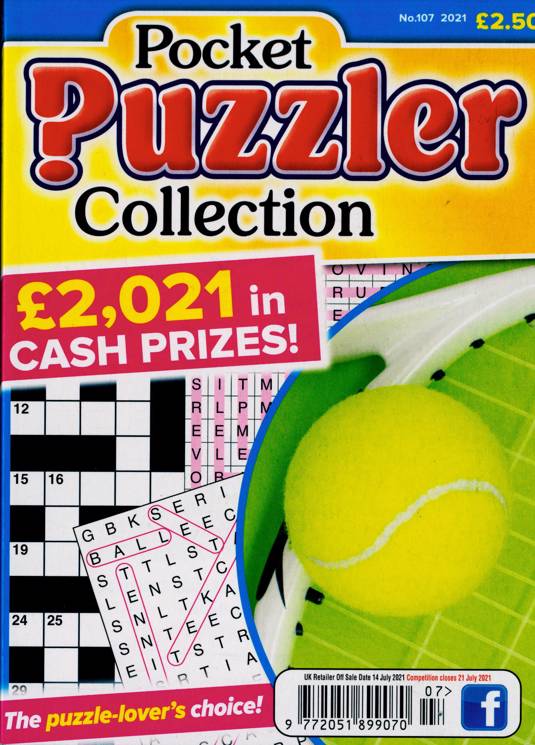 Puzzler Pocket Puzzler Coll Magazine Subscription | Buy at Newsstand.co ...