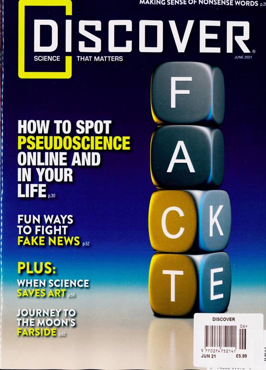 Discover Magazine Subscription | Buy at Newsstand.co.uk | Science