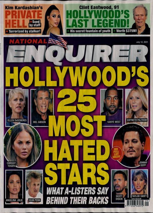 National Enquirer Magazine Subscription | Buy at Newsstand.co.uk | Intl ...