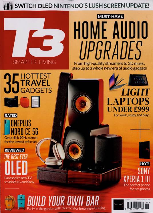T3 Magazine Subscription | Buy at Newsstand.co.uk | Tech & Gadget