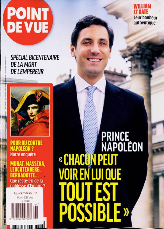 Point De Vue Magazine Subscription | Buy at Newsstand.co.uk | French
