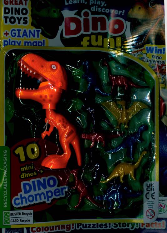 Dino Fun Magazine Subscription | Buy at Newsstand.co.uk | Pre School