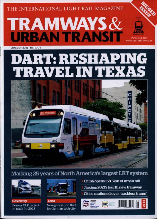 Tramways And Urban Transit Magazine Subscription | Buy at Newsstand.co ...