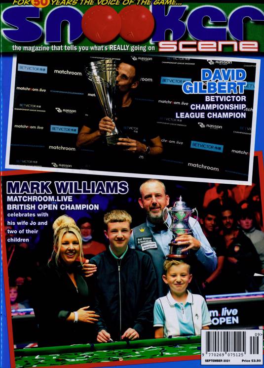 Snooker Scene Magazine Subscription | Buy at Newsstand.co.uk | Indoor ...