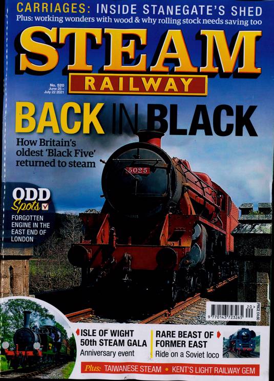 Steam Railway Magazine Subscription | Buy at Newsstand.co.uk | Railways