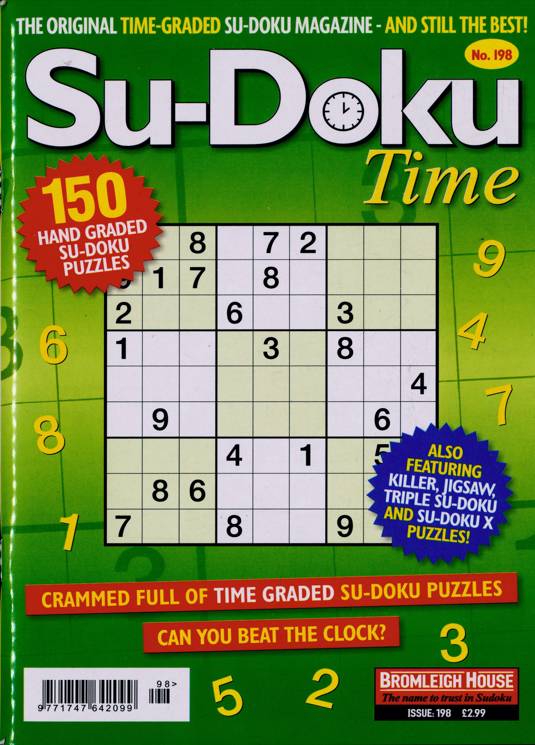 Sudoku Time Magazine Subscription | Buy at Newsstand.co.uk | Sudoku