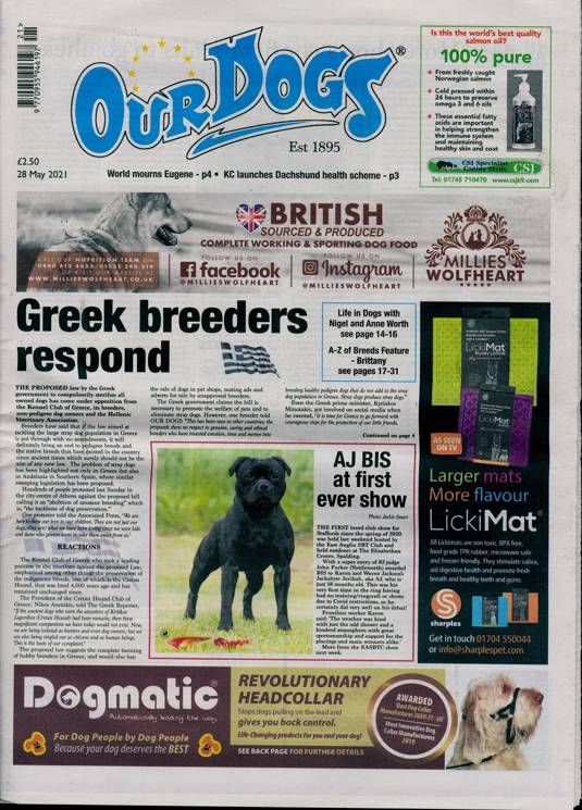 Our Dogs Magazine Subscription | Buy at Newsstand.co.uk | Dogs