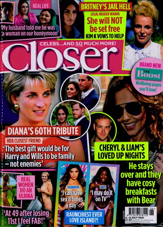Closer Magazine Subscription | Buy at Newsstand.co.uk | Women's Weekly