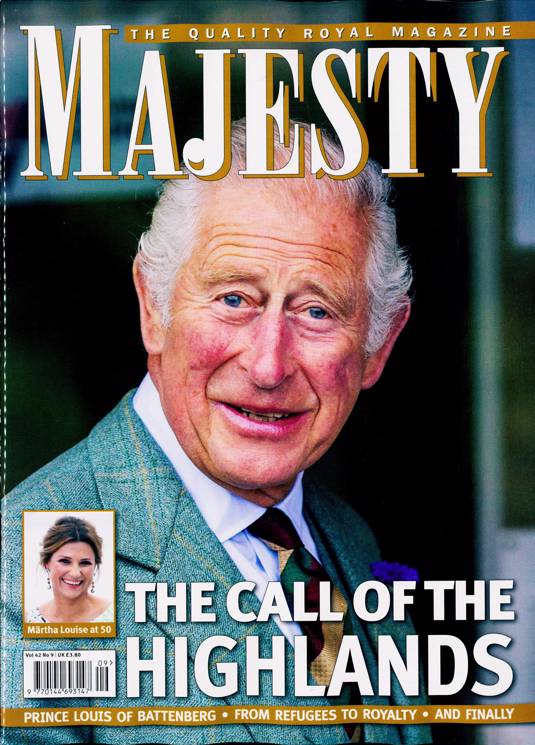 Majesty Magazine Subscription | Buy at Newsstand.co.uk | Royalty