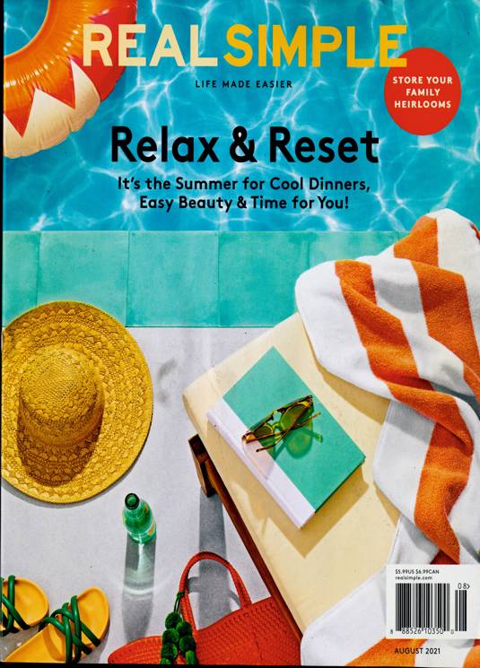 Real Simple Magazine Subscription | Buy at Newsstand.co.uk | Cooking & Food