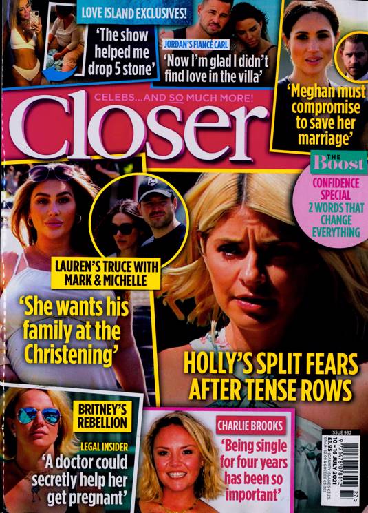 Closer Magazine Subscription | Buy at Newsstand.co.uk | Women's Weekly