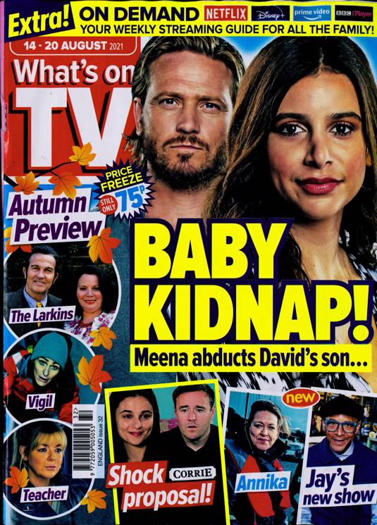 Whats On Tv England Magazine Subscription | Buy at Newsstand.co.uk ...