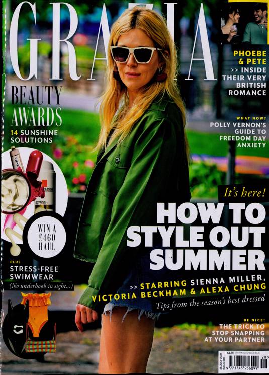 Grazia Magazine Subscription | Buy at Newsstand.co.uk | Women's Weekly